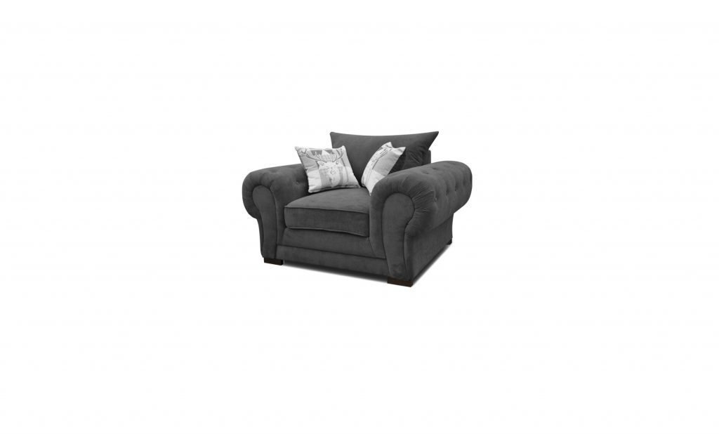 Highlander Premium Range - Chair Graphite - Sofa Cash and Carry